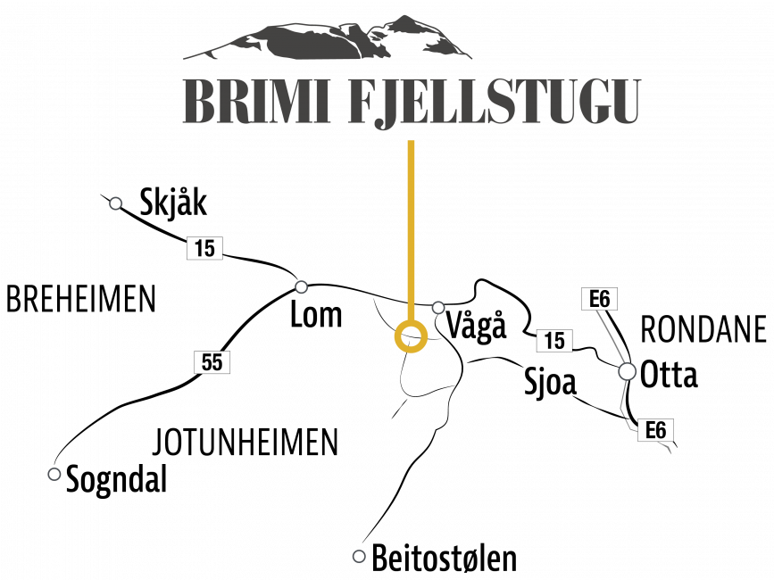 Kart_fjellstua - Brimiland